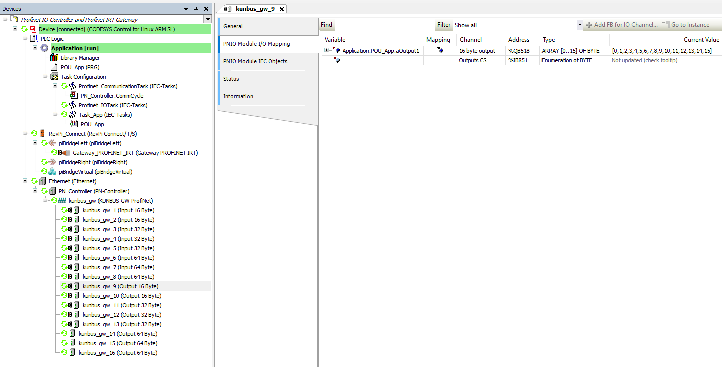 Codesys Example Profinet Io Controller And Profinet Irt Gateway Industrial Raspberry Pi