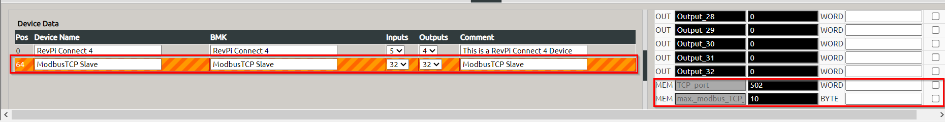 Revpi As Modbus Tcp Slave Industrial Raspberry Pi