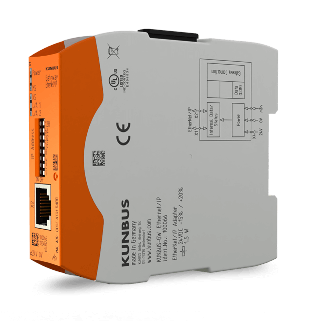 Gateway RevPi Gate Ethernet/IP Slave Gateway RevPi Gate Ethernet/IP Slave